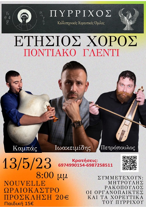 Ο ετήσιος χορός του Καλλιτεχνικού Χορευτικού Ομίλου «Πύρριχος ...
